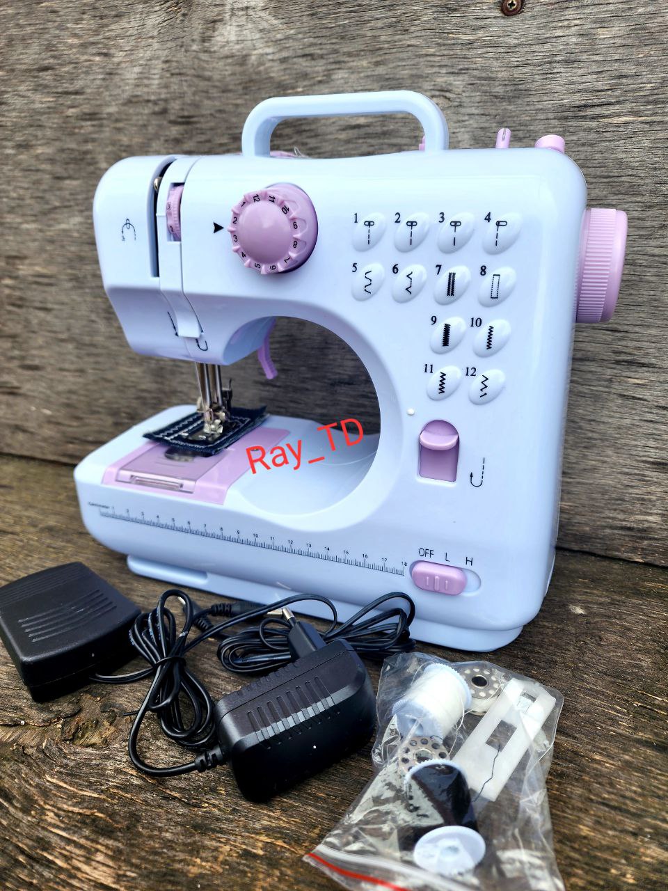 Автоматична швейна машинка SEWING MACHINE FHSM-505 12 функцій 2 режими ...